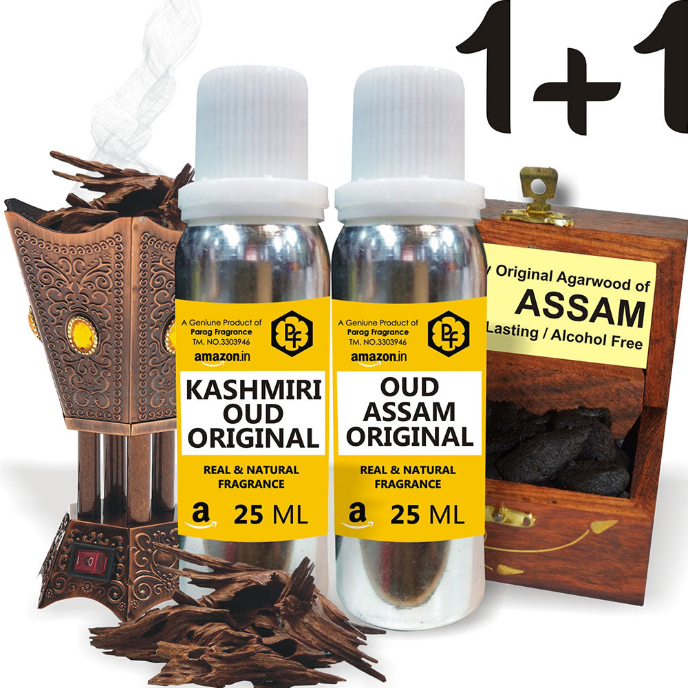 KASHMIRI OUD AND OUD ASSAM EACH 25 ML COMBO – Parag Fragrances ...